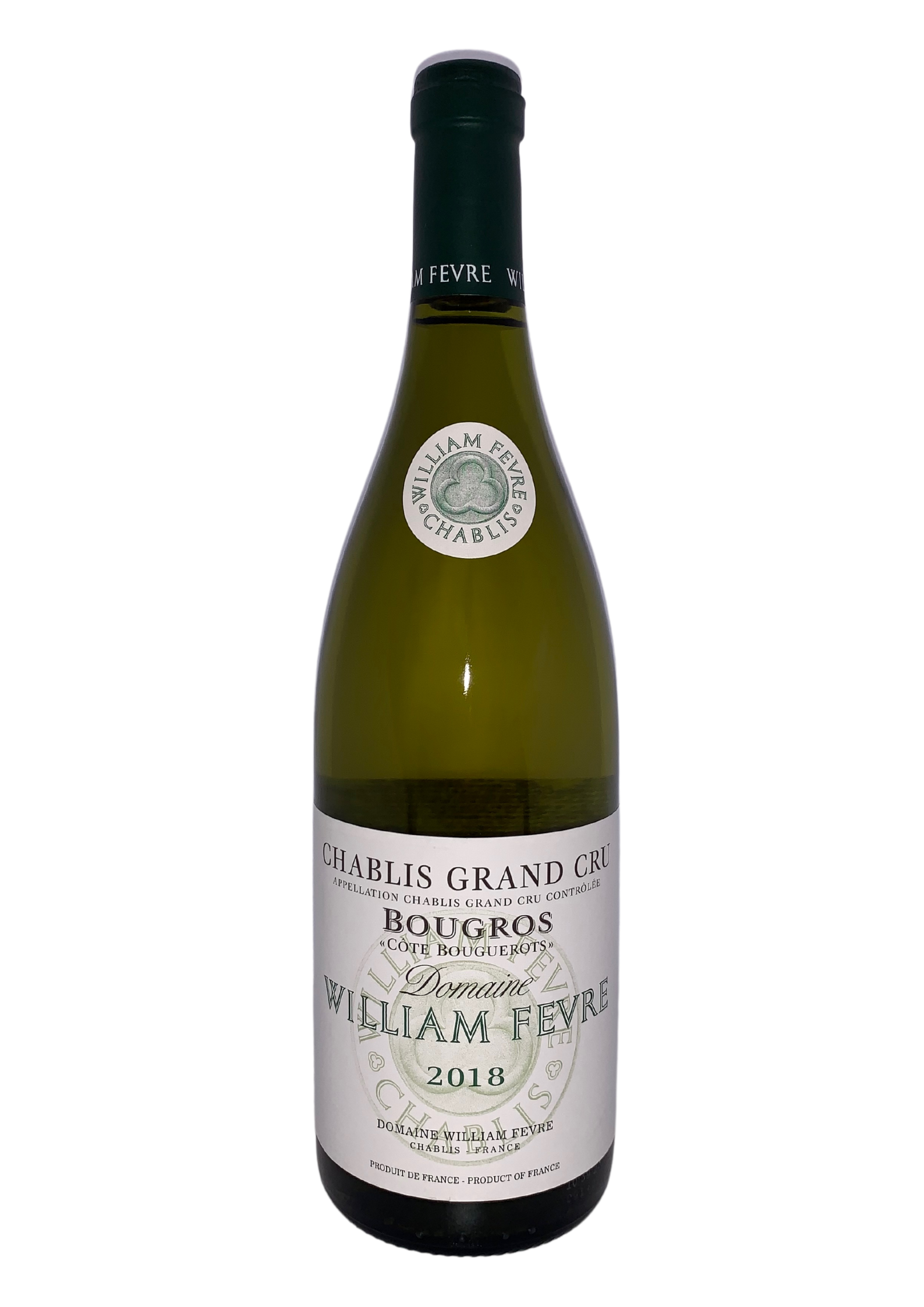 2018 Domaine William Fevre Bougros Cote Bourguerots Grand Cru - Pearl ...